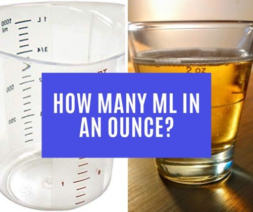 How Many mL in an Ounce? {Conversion Table & Converter} - HEALL